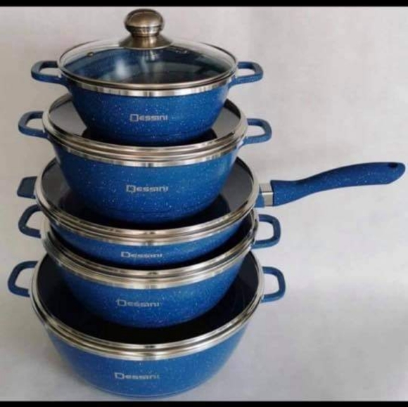 Dessini | Kitchen | 2 Pcs Dessini Granite Non Stick Cookware Set | Poshmark